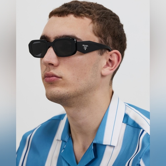Prada | Accessories | Original Pradarectangle Sunglasses Pr 7ws | Poshmark